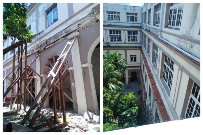 Comienza a derrumbarse el famoso Instituto Superior de Diseño de La ...